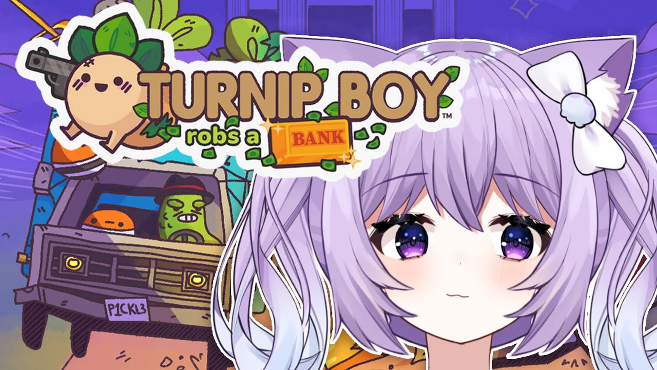 【Turnip Boy Robs a Bank】Grab Your Face Mask And Get Ready! - YouTube