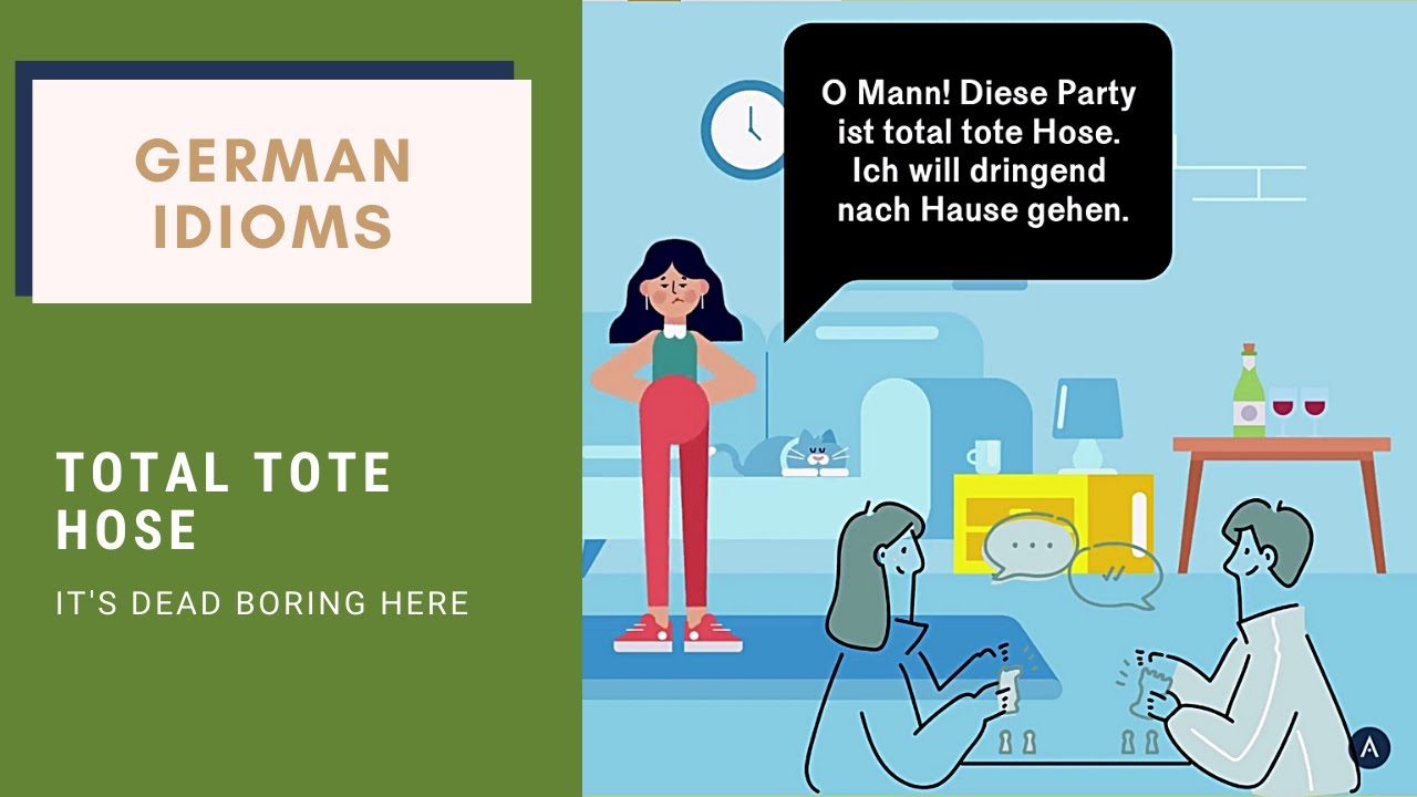 Learn German Idioms | with examples and subtitles | Idiom 1 - Total ...