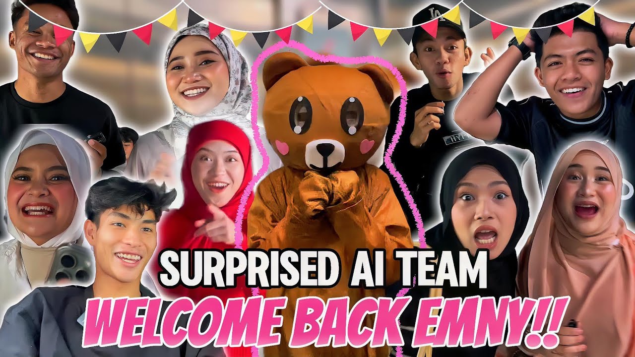 SURPRISED🎊AI TEAM EMNY COMEBACK!! COMEL JE REACTION MEMASING🤏🏻 - YouTube