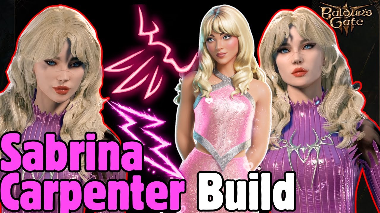 Baldur's Gate 3 SABRINA CARPENTER Build Guide [Bard/Warlock] - YouTube