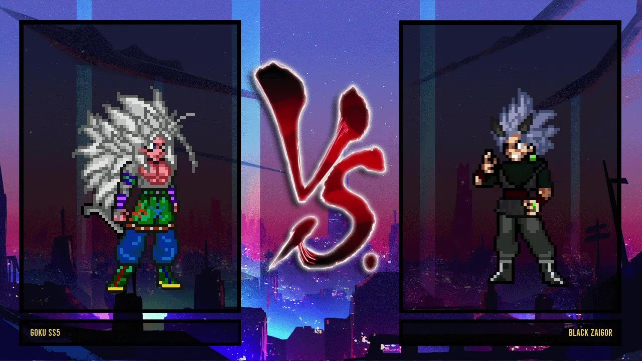 Goku SS5 VS Black Zaigor - YouTube