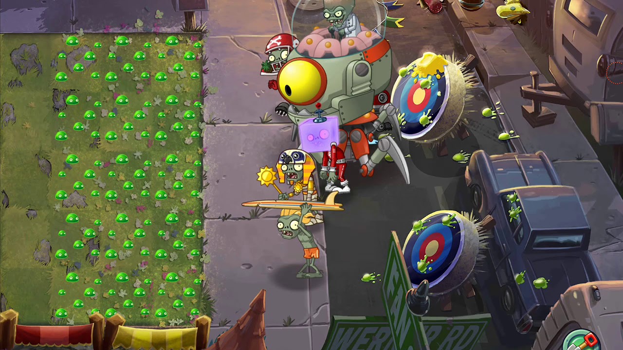Plants Vs Zombies 2 Practice Room | Pokra & friends Vs Zomboss ...