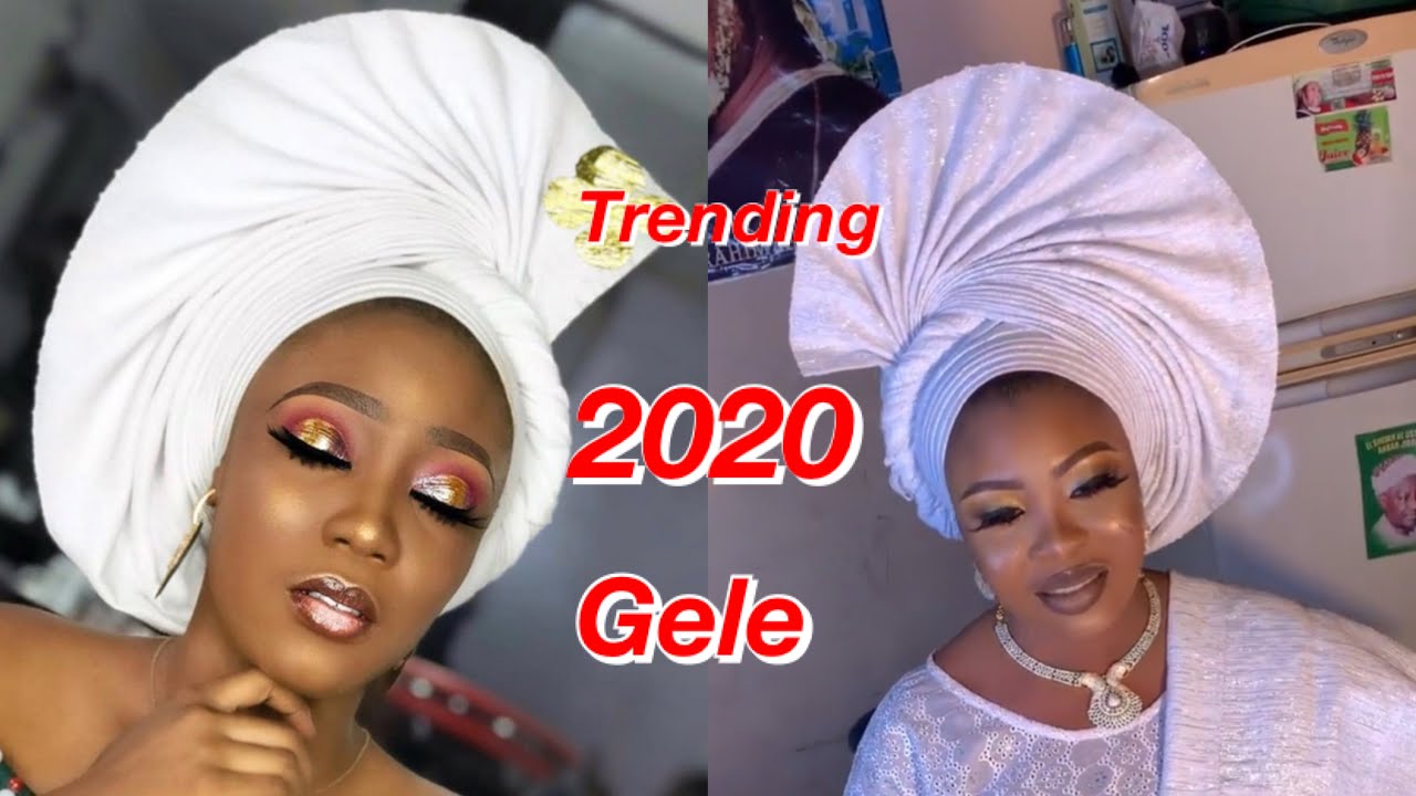 BEGINNERS Instagram Trending 2020 Fan Gele Tutorial Fan Gele Made Easy ...