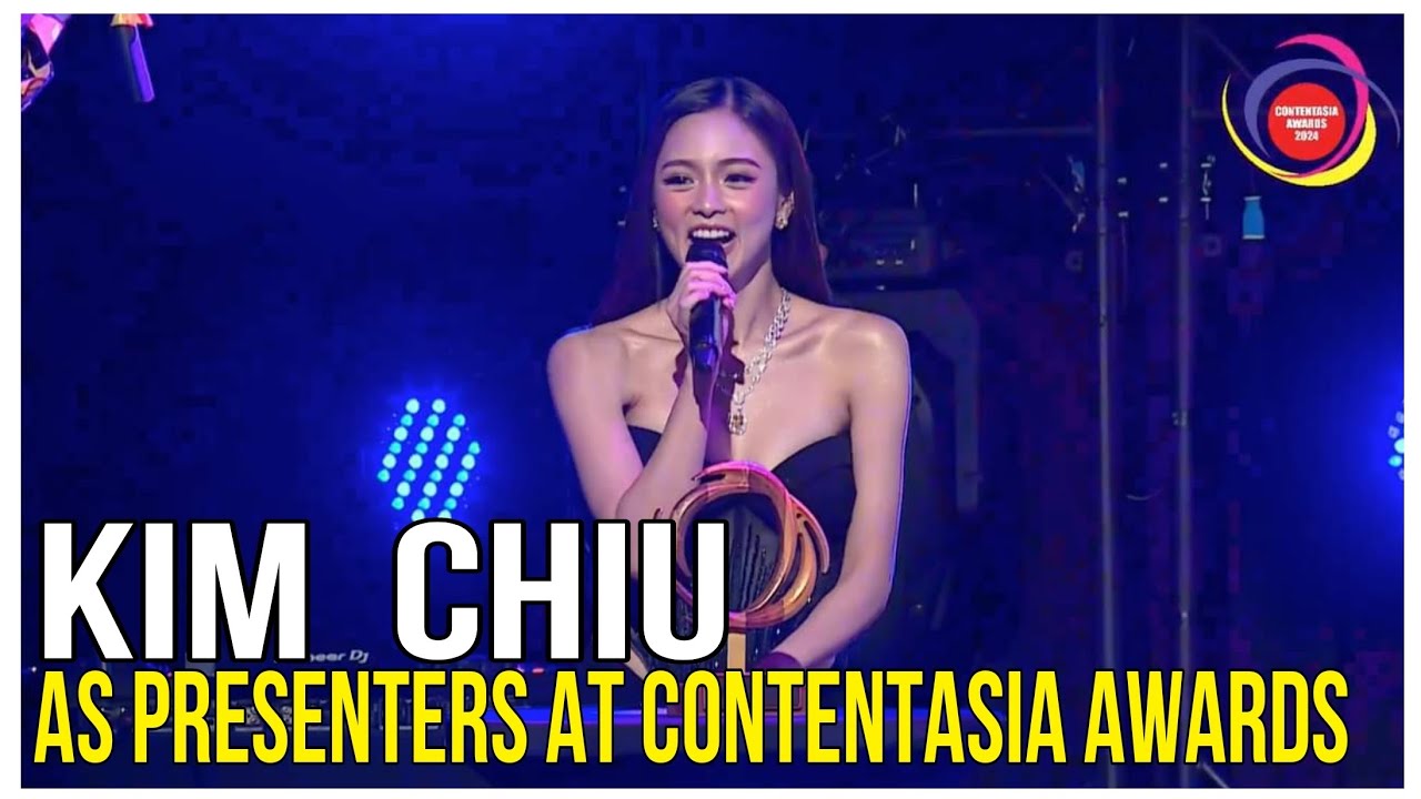 KIM CHIU BEAUTIFUL & ELEGANT W/HER BLACK GOWN AS PRESENTERS AT ...
