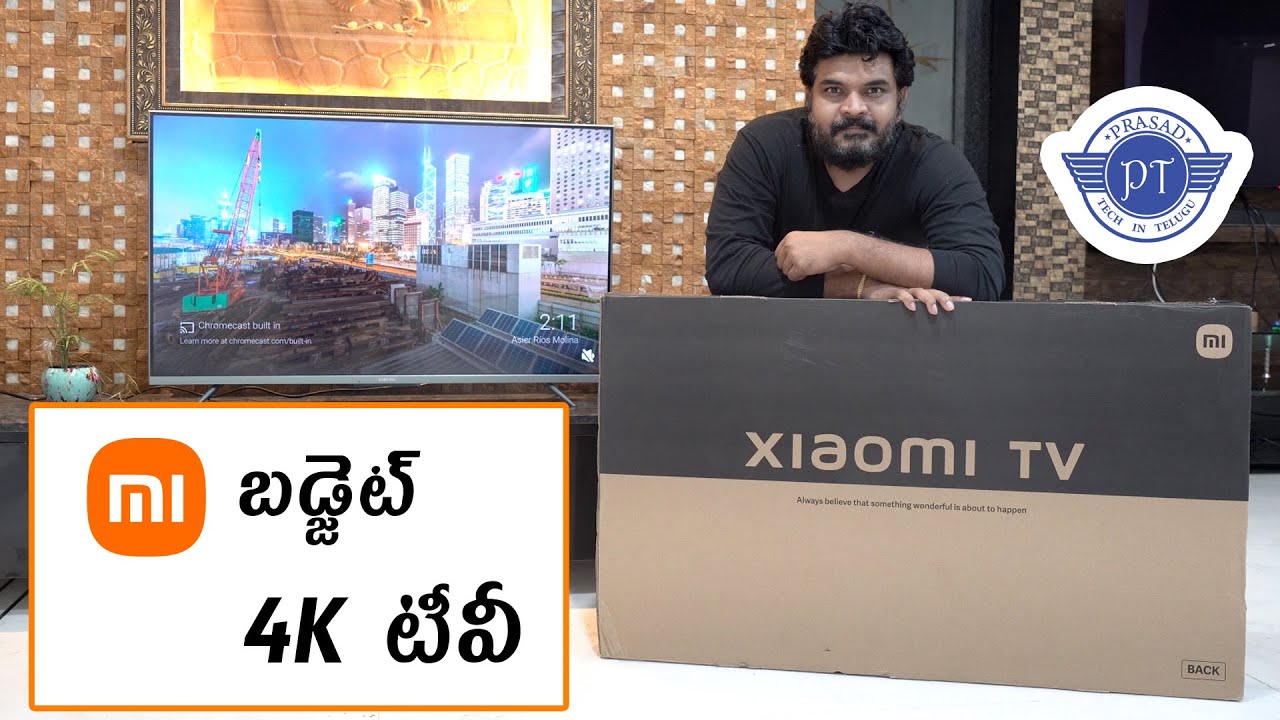 Mi TV 5X 43" Unboxing & Initial Impressions || In Telugu || - YouTube