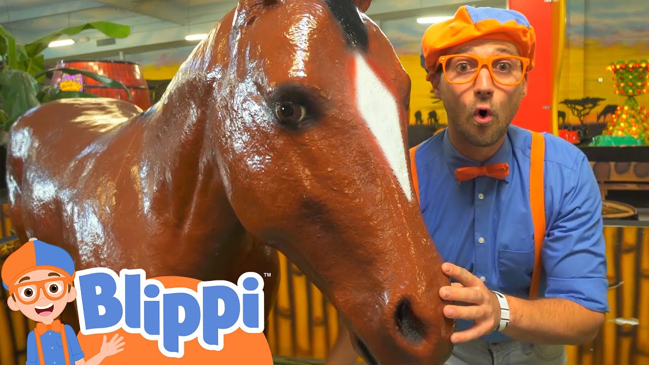 Blippi Explores Jungle Animals! | Learn About Animals for Kids | Fun ...