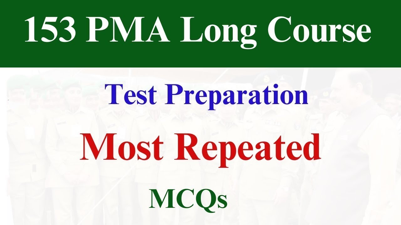 PMA 153 Most repeated academic Mcqs for PMA Long courses #pma153 # ...