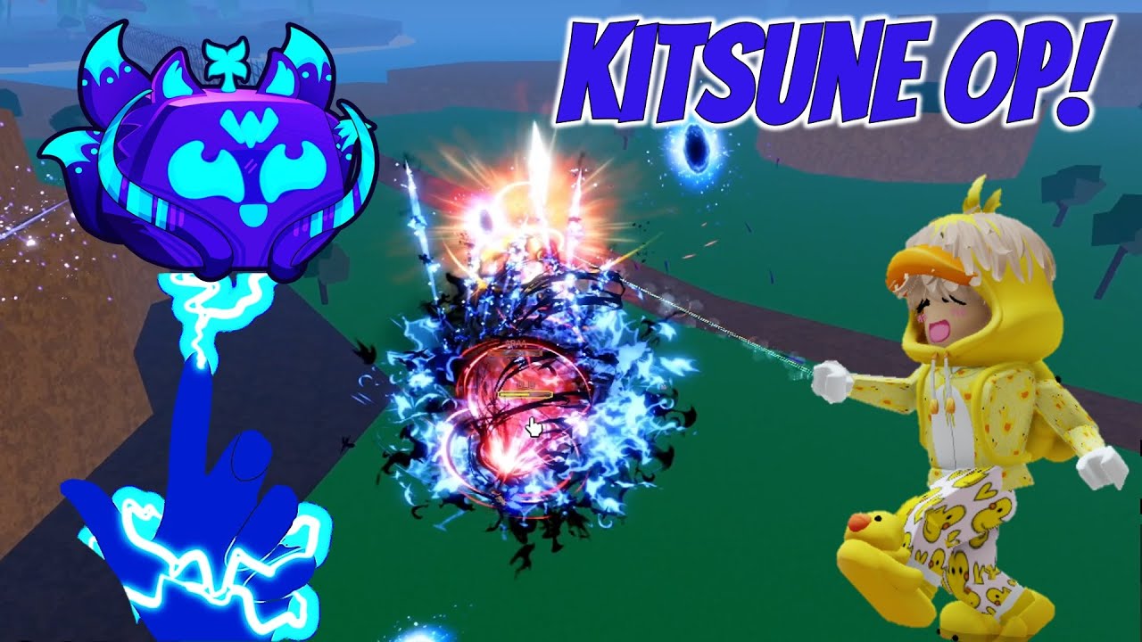 Kitsune Electric claw IS SCARY!!!🔥💀 Blox Fruits - YouTube