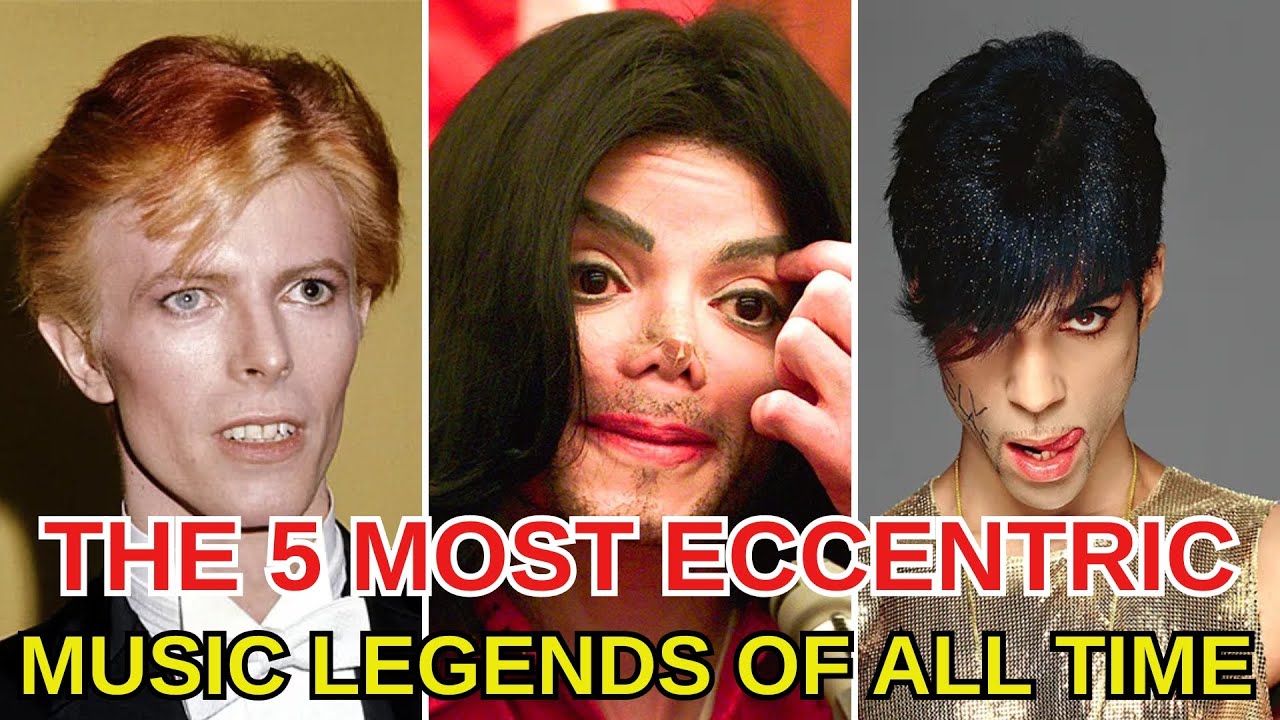 The 5 Most Eccentric Music Legends of All Time - YouTube