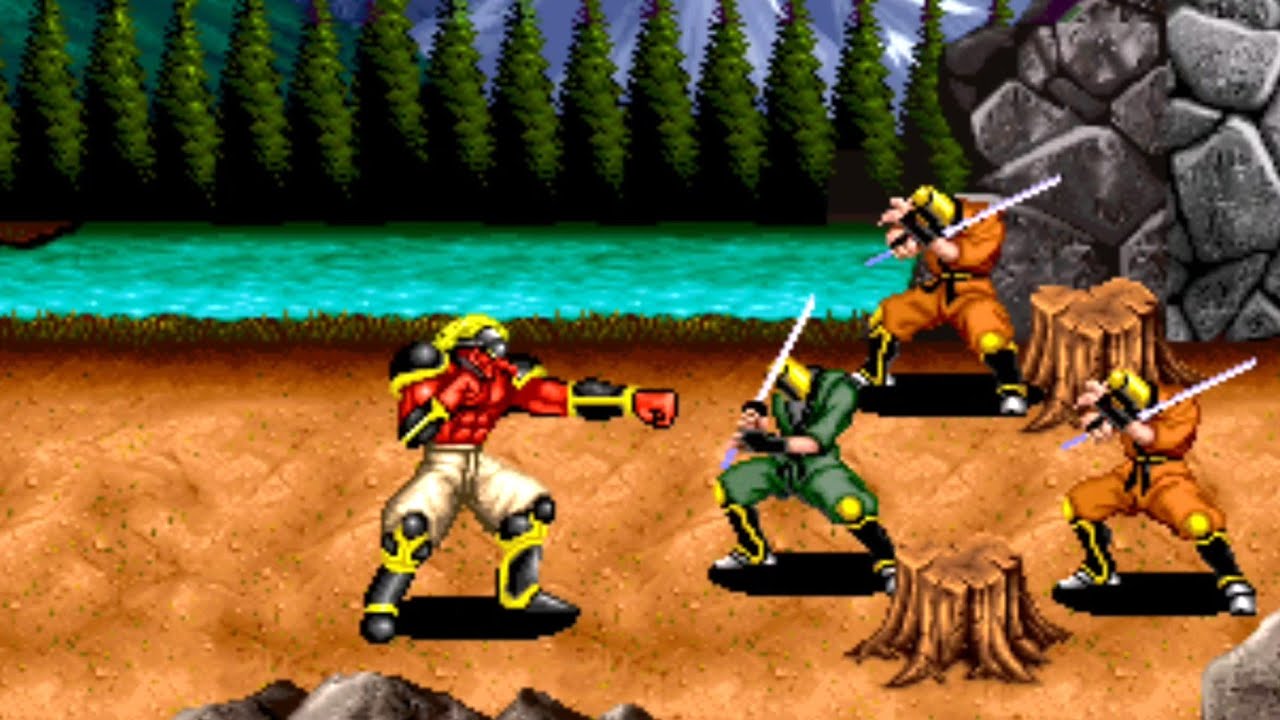 Shadow Force ARCADE FULL Walkthrought With Tengu Part 1 (Gameplay ...