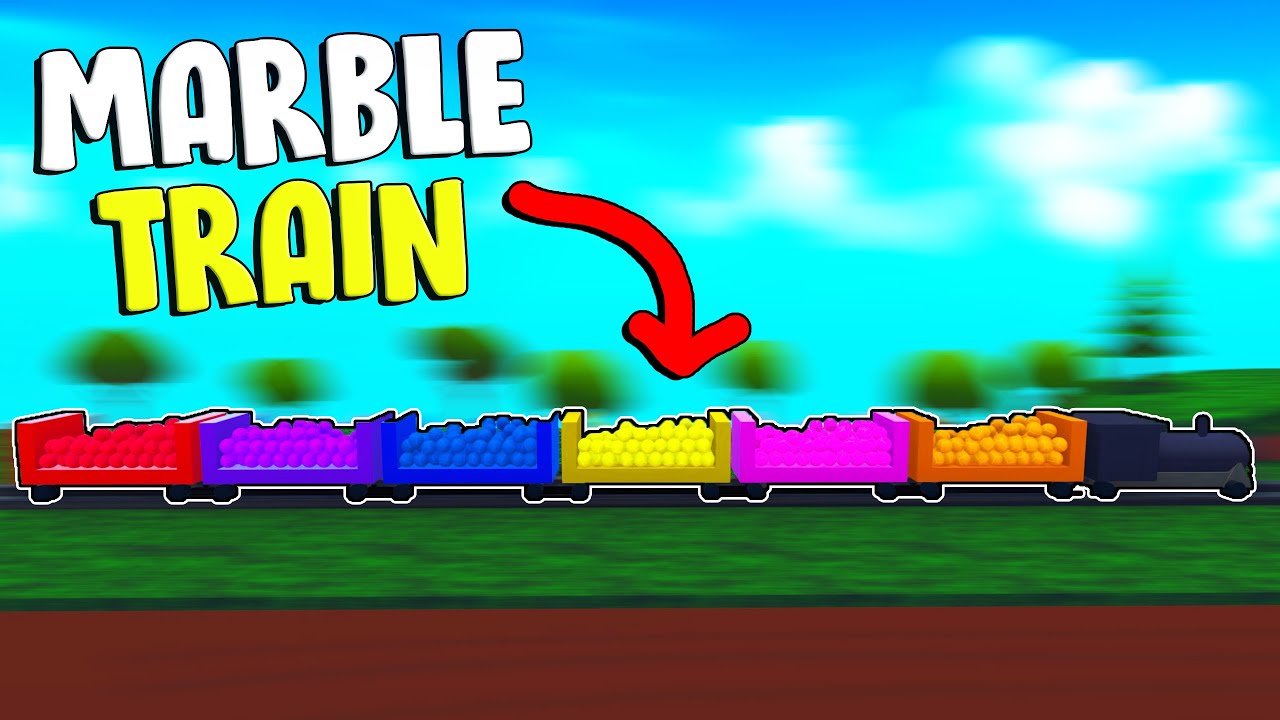 I Built A MARBLE Train! - Marble World - YouTube