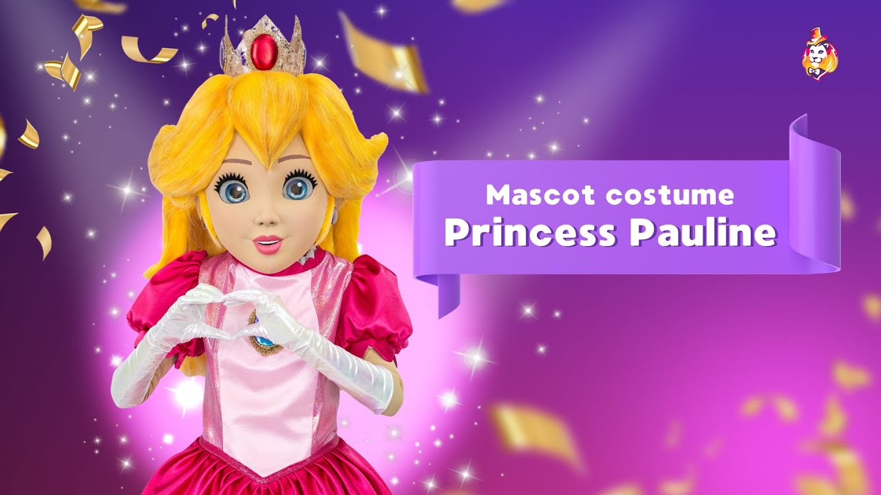 Princess Pauline Mascot Costume - YouTube