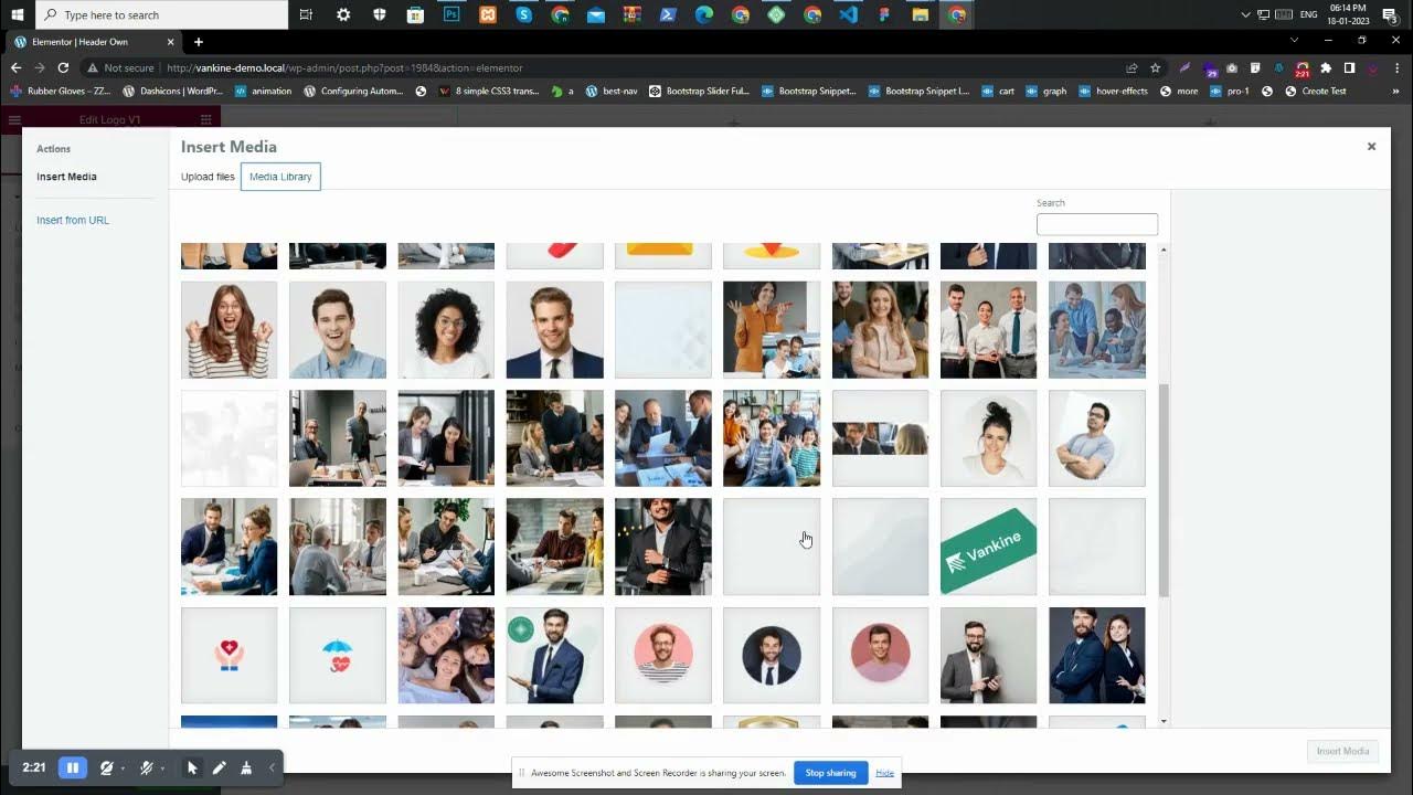 How To Create Custom Header By using Elementor - YouTube