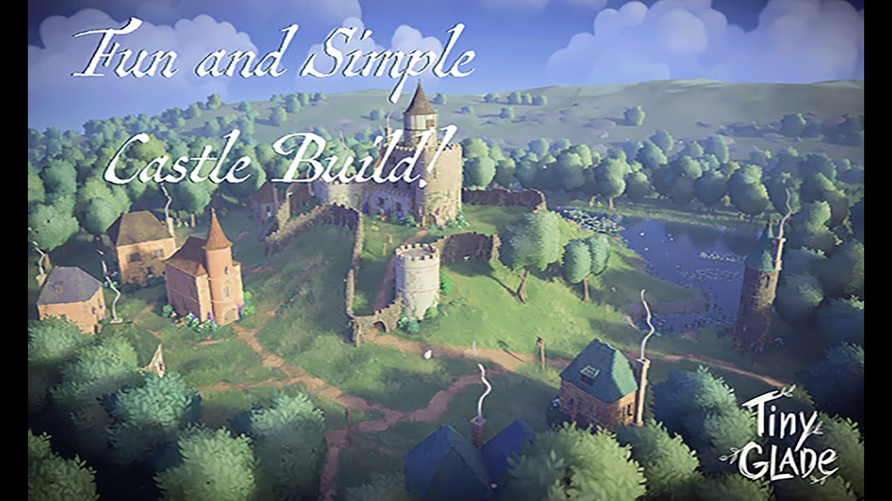 Tiny Glade Castle Build - YouTube