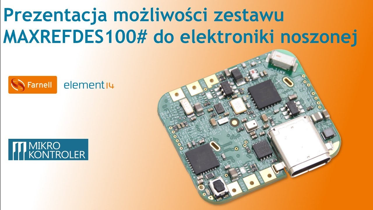 Wideoprezentacja płytki demonstracyjnej platformy do monitorowania ...