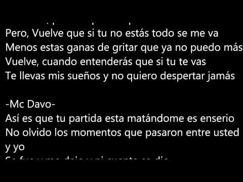 C Kan Vuelve Letra