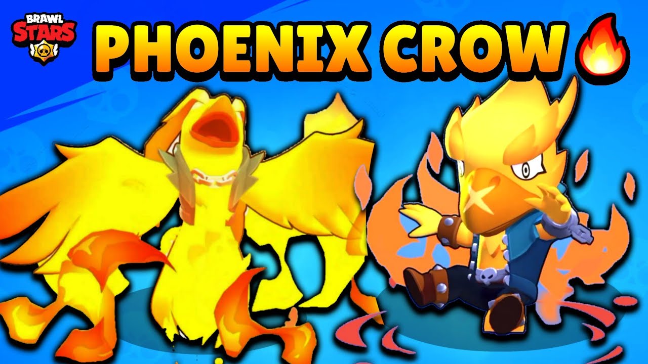🔥 PHOENIX CROW REMODEL 🔥 | Brawl Stars Phoenix Crow Voice Lines ...
