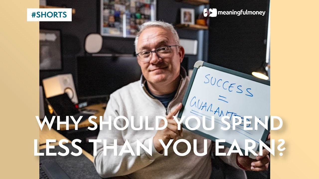 Why Should You Spend LESS Than You Earn? | #shorts - YouTube