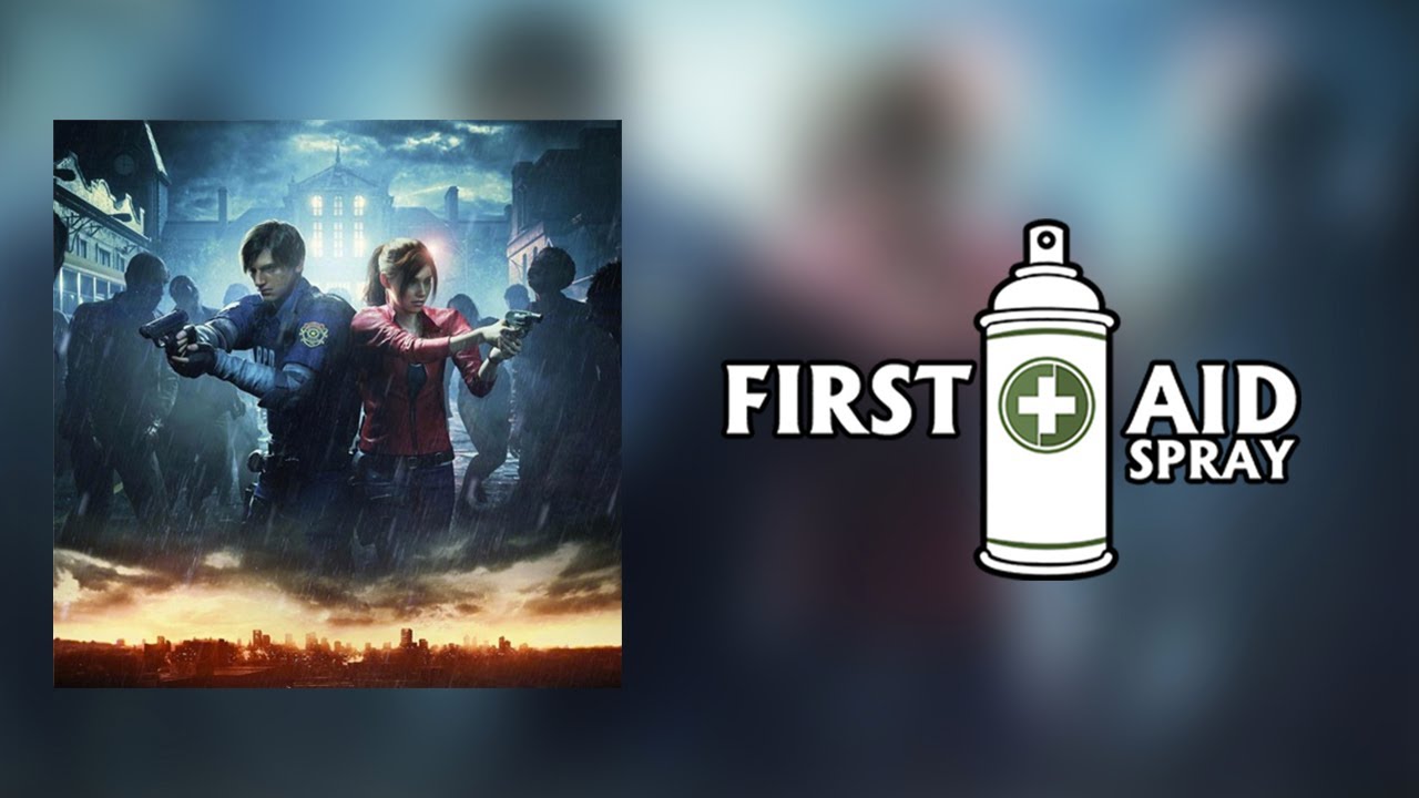 RE2 Remake Reaction - 004 - First Aid Spray - YouTube