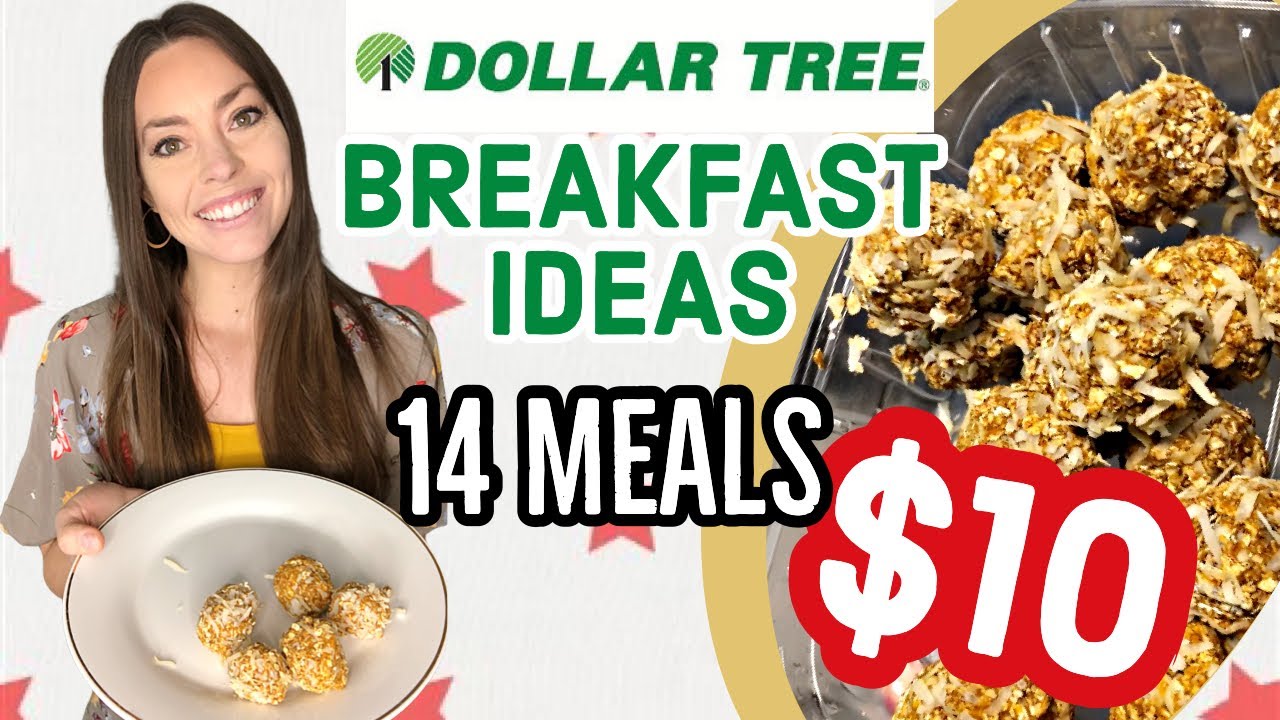 EXTREME BUDGET & EMGERENCY MEAL IDEAS | Dollar Tree Breakfast Ideas ...