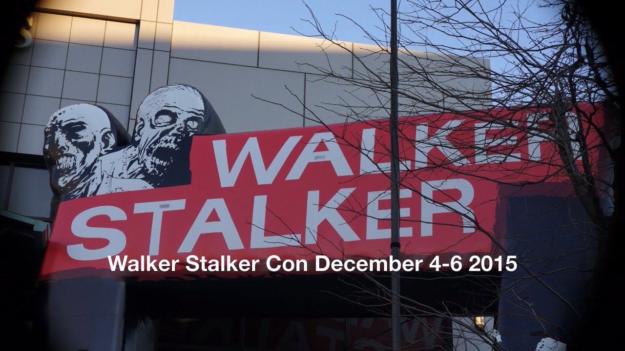 Walker Stalker Con December 4-6, 2015 - YouTube