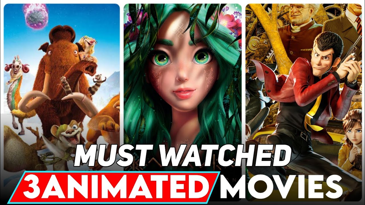 Most Watched Animated Movies / Top 3 Animated Movies in hindi / Top ...