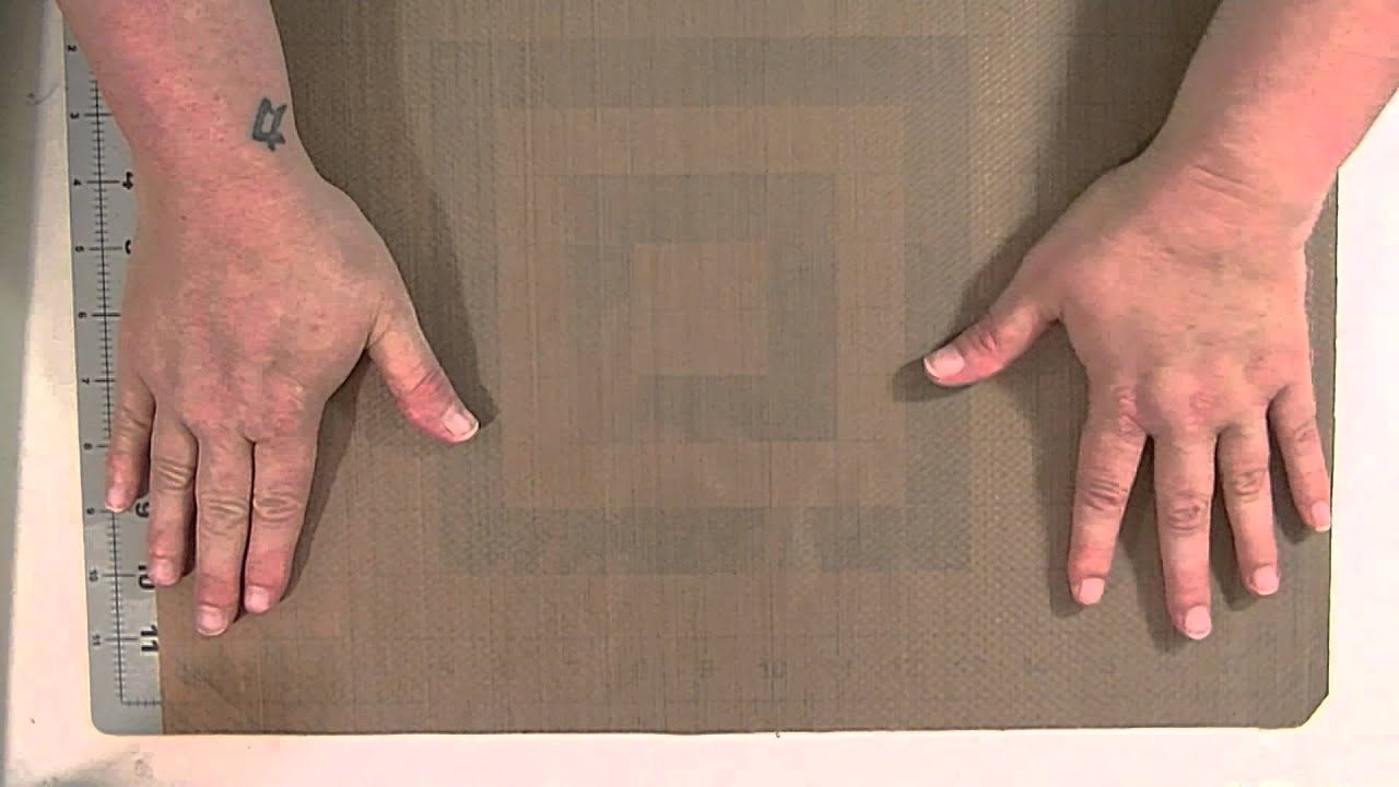 Scrap Room Video: How I made my cutting/craft mat... - YouTube