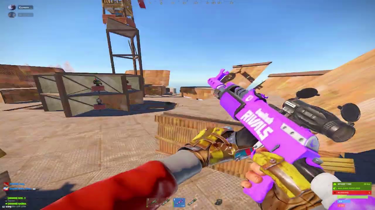 RUST 2VS14 RAIO DEFENSE VITAL 10X - YouTube