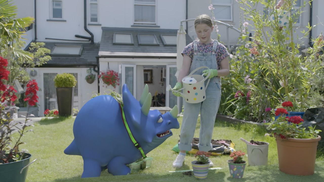 My Petsaurus CBeebies - GARDENING - Clip - YouTube