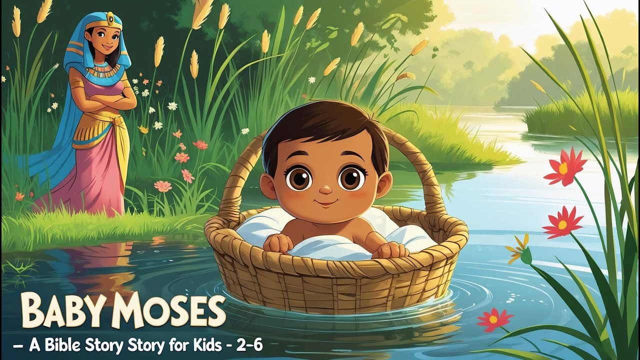 ️ Bible Story for Kids 🧒🏿 | Moses: How His Story Began | Read Aloud ...