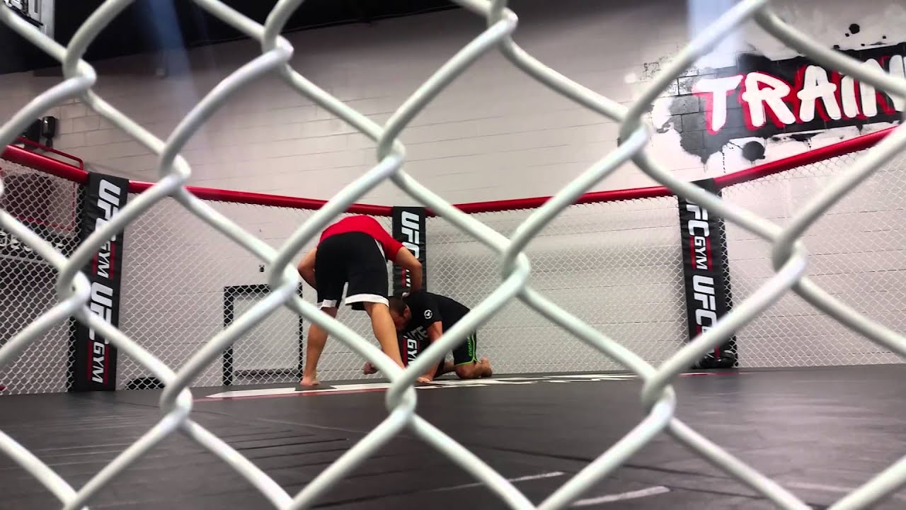 UFC Gym Coach Diego teaching beginner Jiu Jitsu. - YouTube