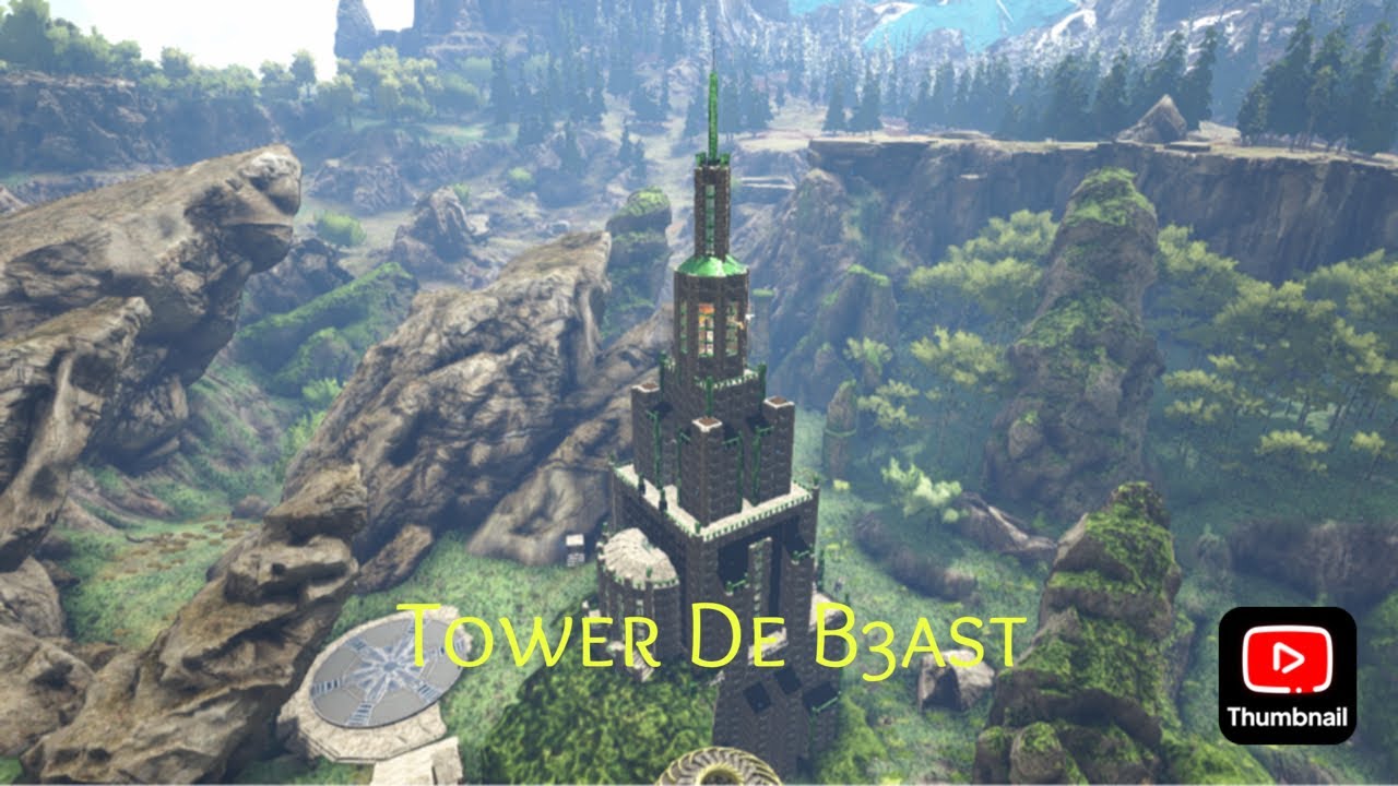 Ark Tower De B3ast Base Build with THE WARRIOR w/ The B3ast - YouTube
