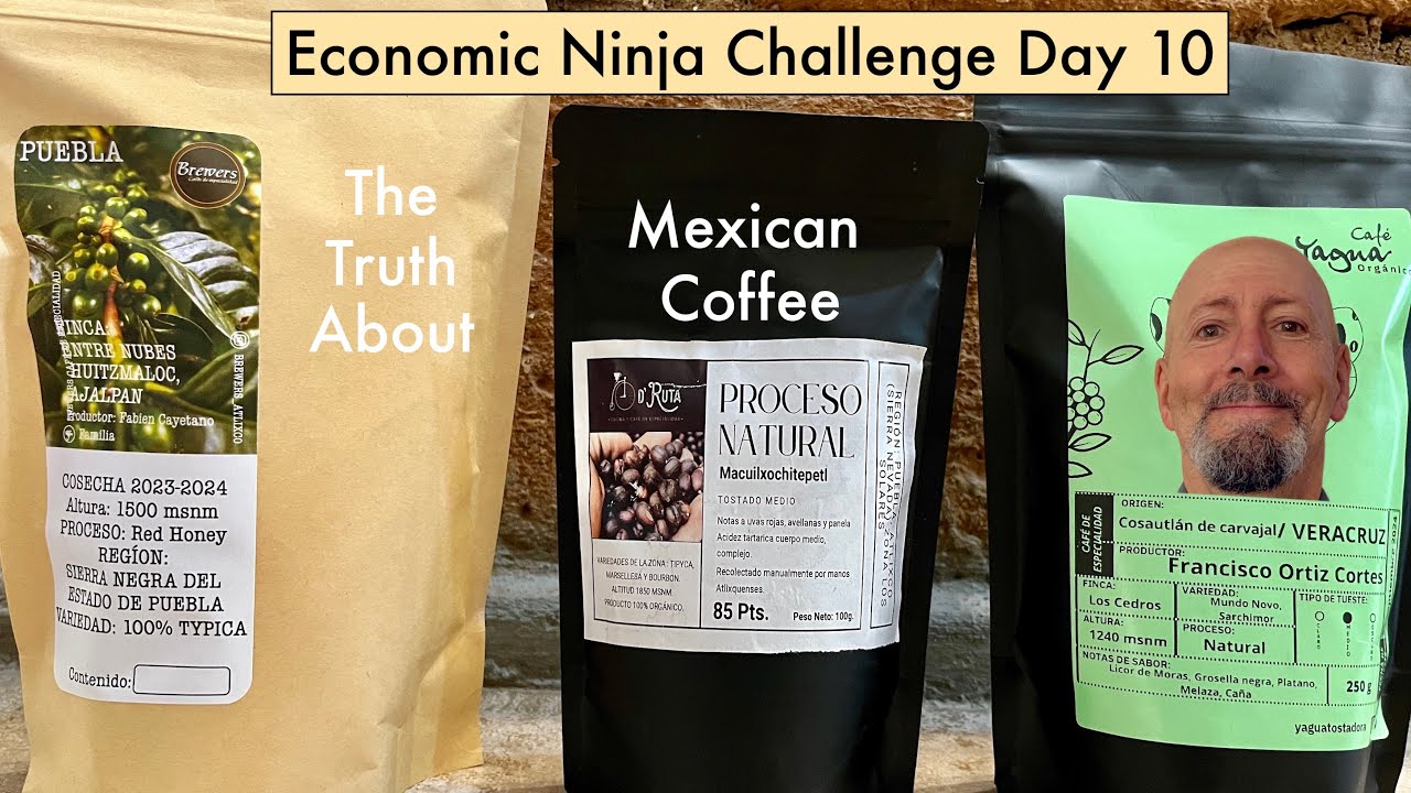 Economic Ninja Challenge Day 10 || The Truth About Mexican Coffee - YouTube