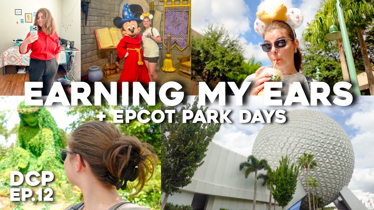 Hollywood Studios and Epcot Mornings before work! | Disney College Program 2024 - YouTube