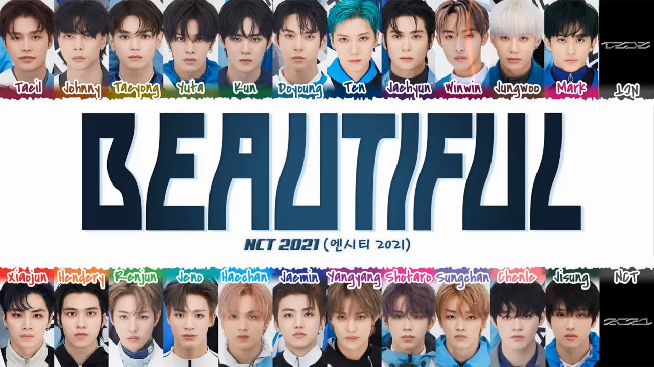 NCT 2021 - Beautiful (1 HOUR) Lyrics | 엔시티 2021 Beautiful 1시간 가사 - YouTube