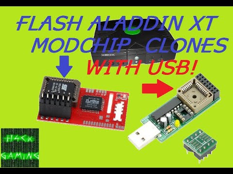 Flash BIOS to Aladdin XT knockoff Modchips with SST49LF020A chipset ...