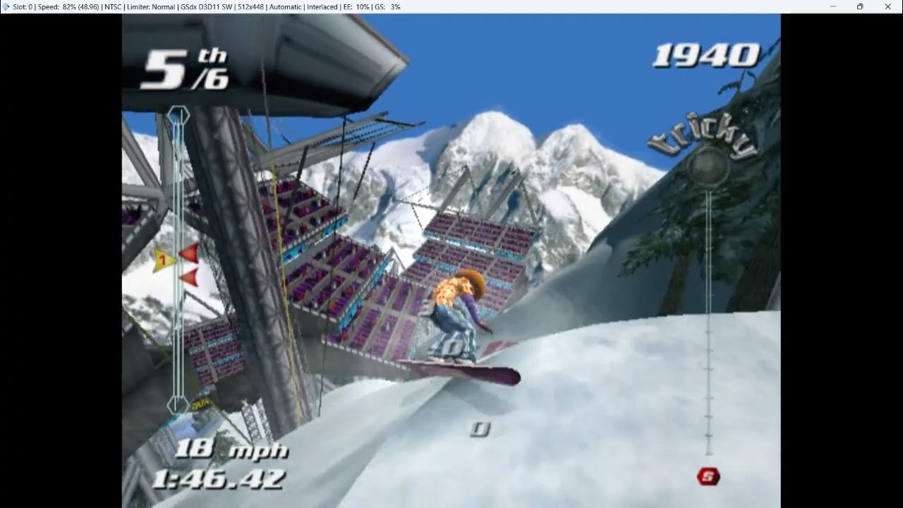 SSX Tricky ps2 emulator - YouTube