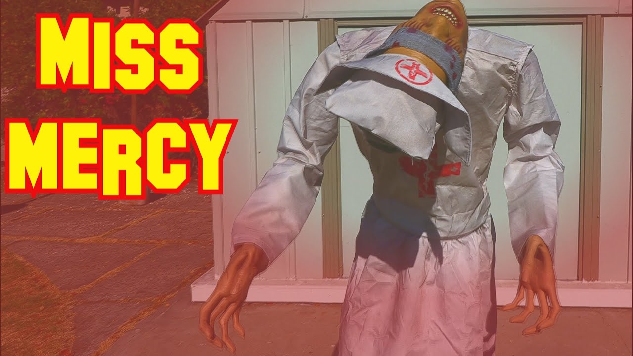 Miss Mercy Animatronic - Halloween in August - YouTube