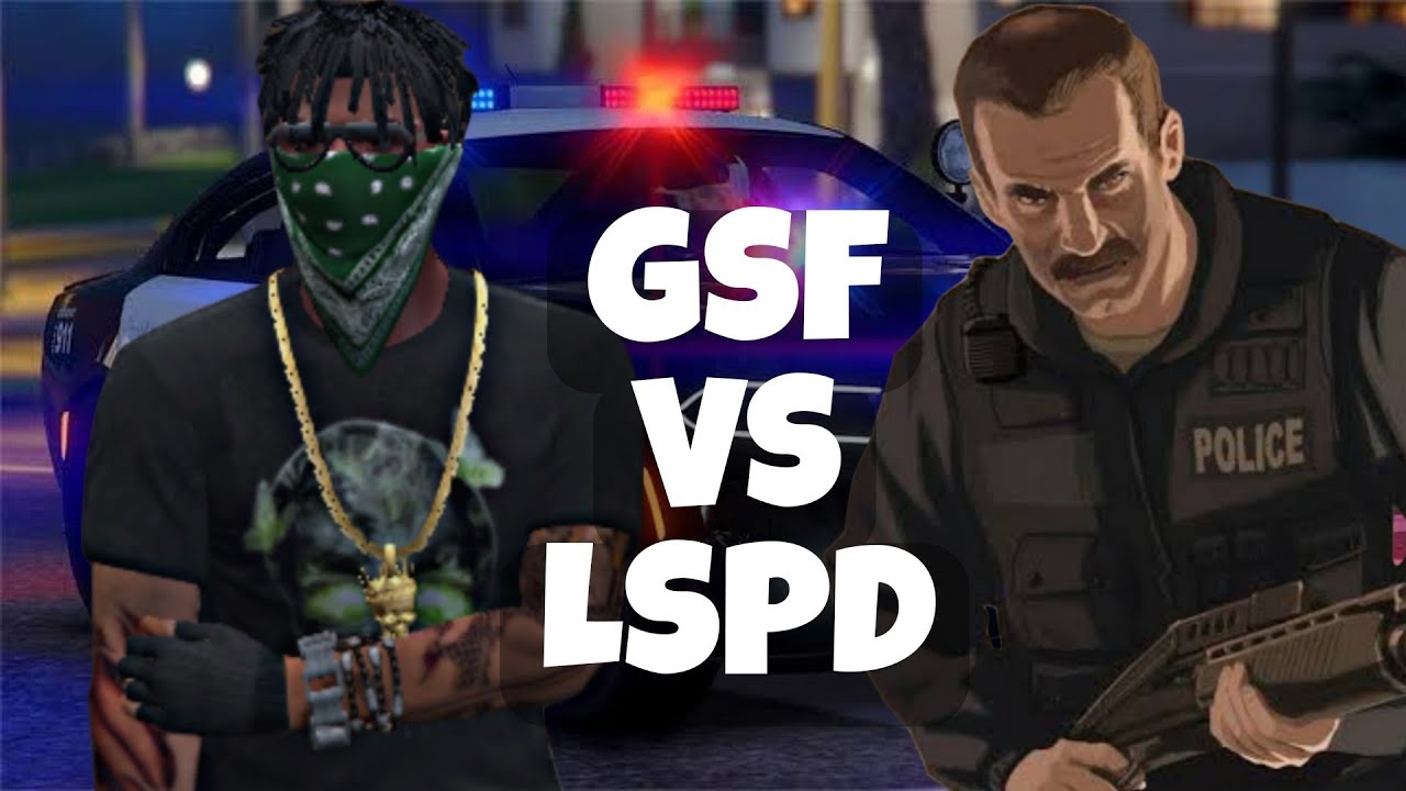 LSPD VS GSF (GRUPPE VAN ) | GTA 5 | VLTRP - YouTube