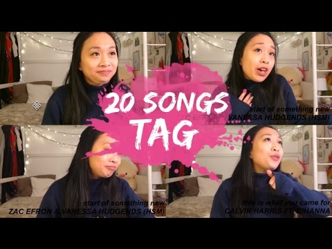 20 SONGS TAG | 2017 | La Chuli - YouTube