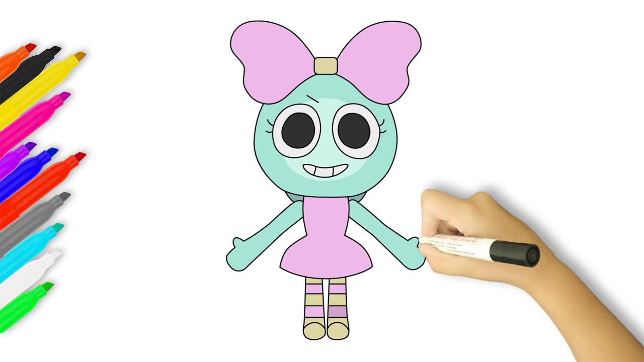 How to Draw Poppy | Dandy's World - YouTube