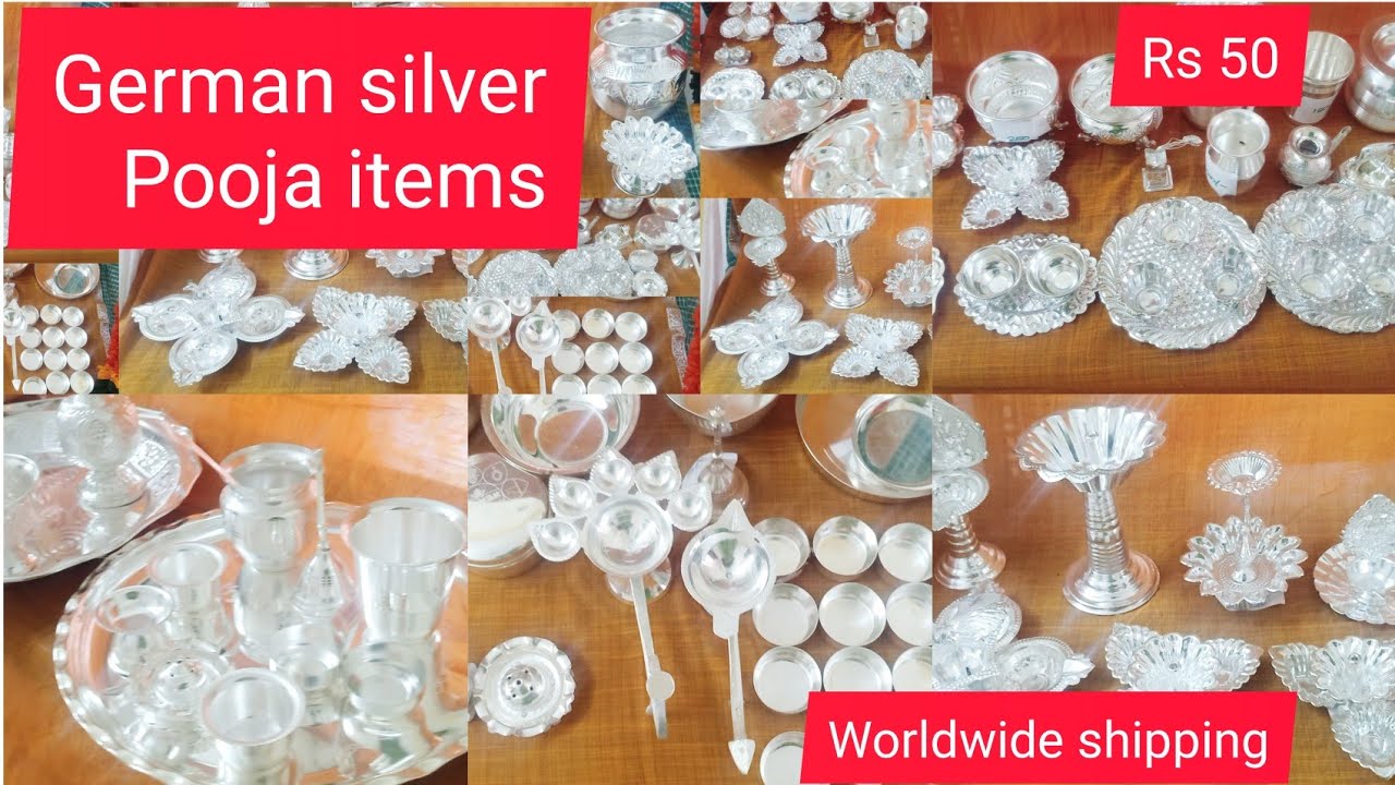 German silver Gift articles & Pooja items return gifts with price ...
