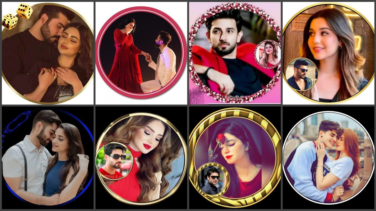 Romentic couple dpz in frame || romantic couple dp pic || couple dpz ...