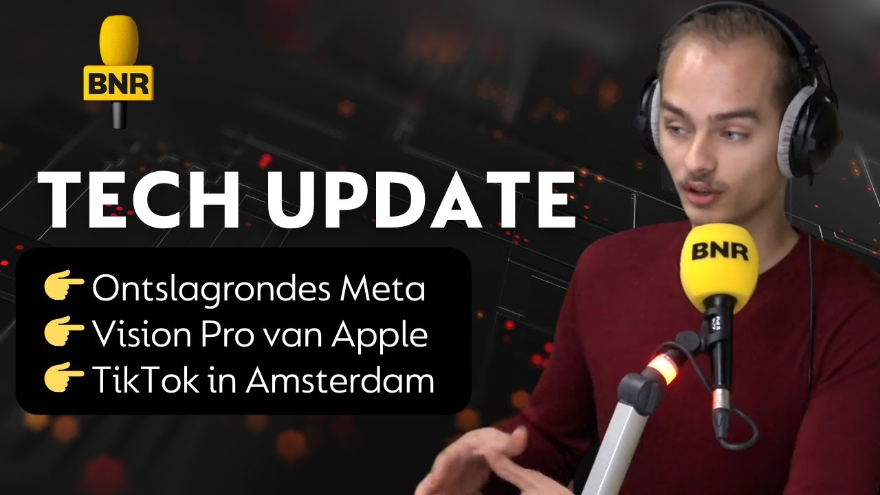 Tech Update: ontslagen bij Meta, Vision Pro in de zorg en TikTok in Amsterdam - YouTube