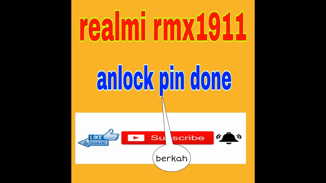 Realmi RMX 1911 lupa pola - YouTube