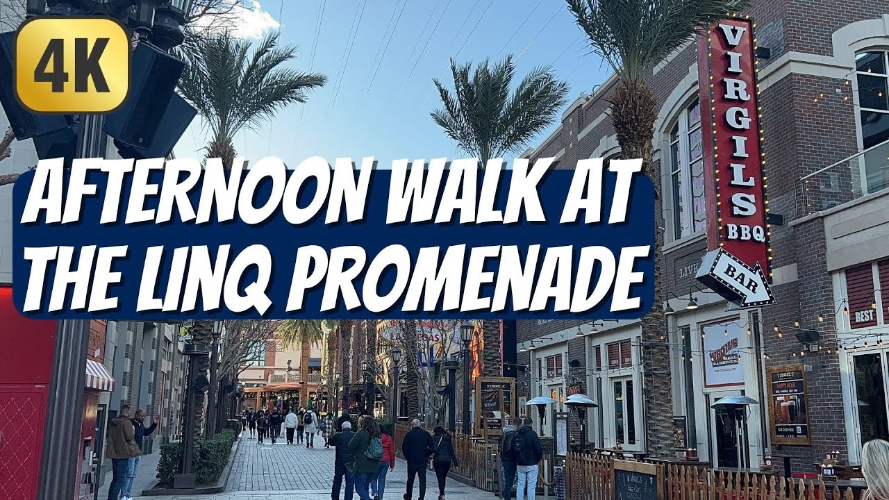 Linq Promenade Afternoon Walk 2/15/2023 | Las Vegas Shopping & Dining ...