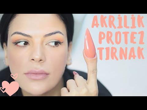 Akrilik Protez Tırnak Nasıl Yapılır💅🏽 | Şablon Formlu #1