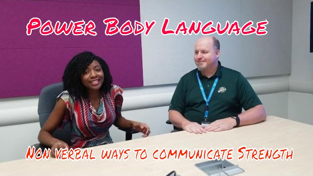 Power Body Language: Be Intentional about the message you send - YouTube