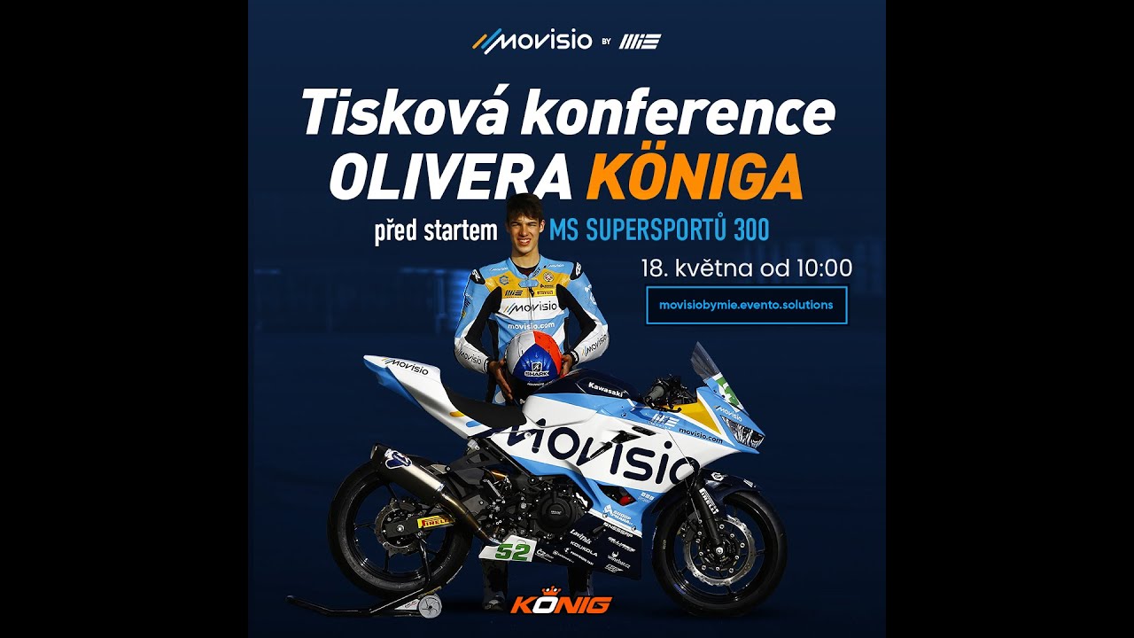 Tisková konference Olivera Koniga před stratem MS Supersportů 300 v ...