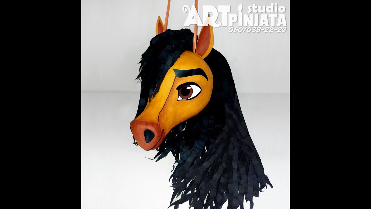 Art Pinata Studio - Spirit (stallion of the cimarron) - YouTube